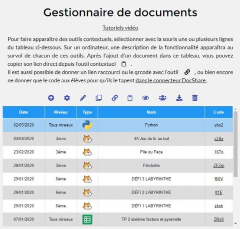 Docshare – Groupe numérique de l'IRES de Toulouse